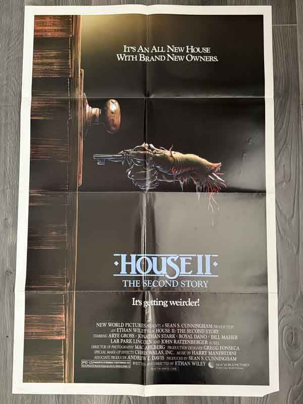 poster usa- house 2: the second story 1987 (one sheet)