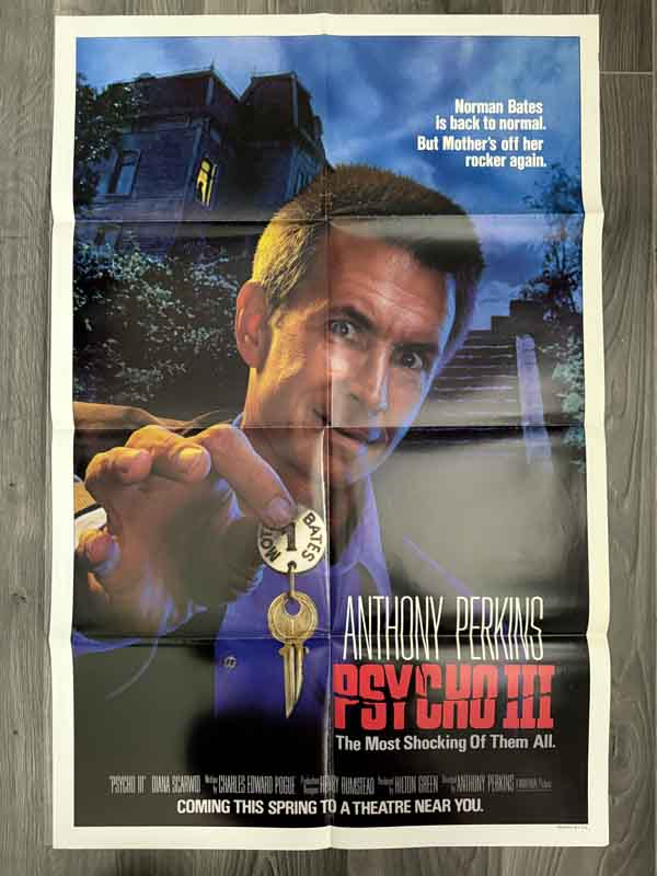 poster usa- psycho 3 1985 (one sheet)