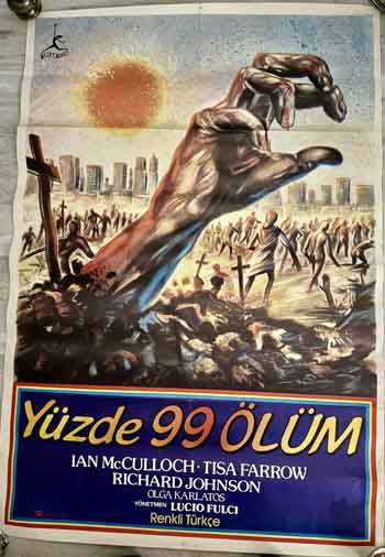 poster original turkish - zombie 1979 - Moviestuff.ca